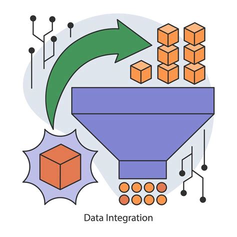 data integration streamlining diverse data sources into a unified