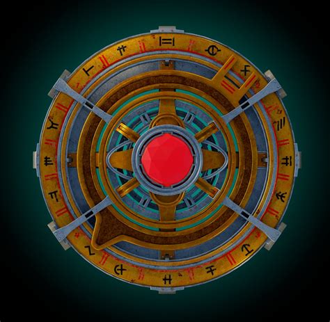 Fantasy Compass 3d Model Turbosquid 1781310