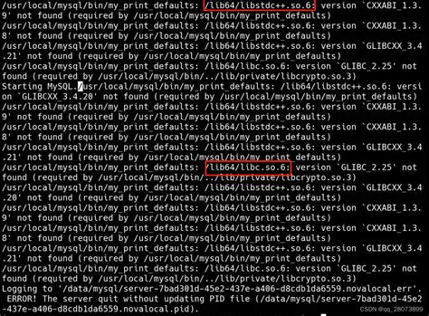 Linux Centos73 Mysql从8034升级到810，无法启动centos Mysql升级到81 Csdn博客