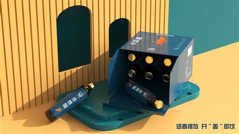 韵博设计：养源四饮 养生醋产品包装设计 普象网