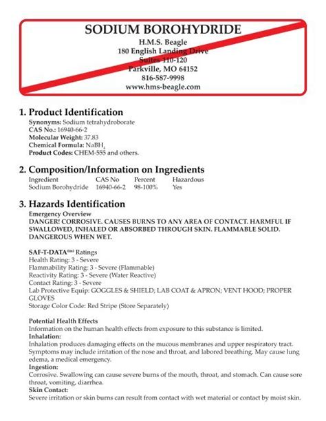 Ppt Material Safety Data Sheet Phosphoric Acid Phosphoric 55 Off