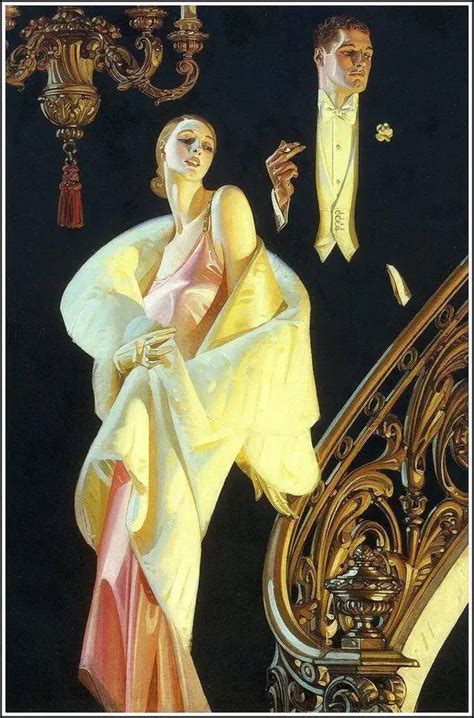 美国黄金时代插画界巨佬，最多产和最成功的艺术家之一jcleyendecker 知乎