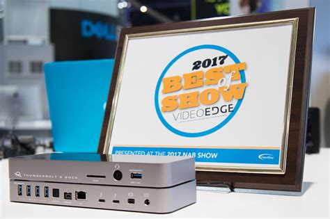 OWC Thunderbolt Dock Named Video Edge Magazine S Best In Show At NAB