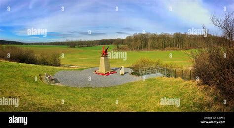 Mametz Wood Memorial To The 38th Welsh Division Who Successfully