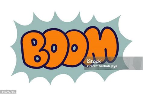 Lettrage Boom Dans Le Style Graffiti Effet De Texte Tendance Pour