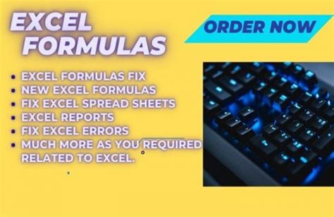 Fix Excel Formula Excel Spreadsheet Excel Report Legiit
