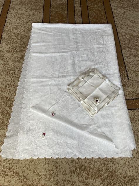 Скатертина на стіл з серветками — ціна 235 грн у каталозі Скатертини Купити товари для дому та