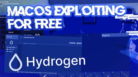 MAC EXPLOIT FOR ROBLOX HYDROGEN EXECUTOR