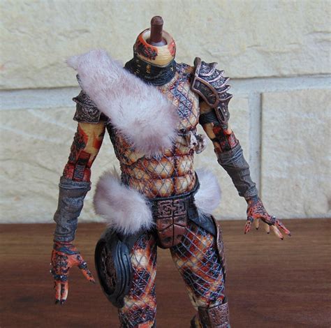 Neca Snake Predator 2 Tribe Figure Body W Soft Goods Fur Armor Custom