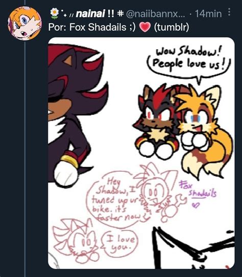 Shadow X Tails On Tumblr