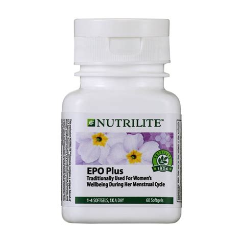 Menstrual Supplement Epo Plus 60sg Nutrilite Amway Malaysia