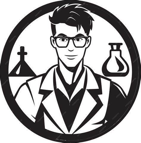 Laboratory Technicians Skills Illustrated In Vectorvisualizing Lab Skills Vector Technician