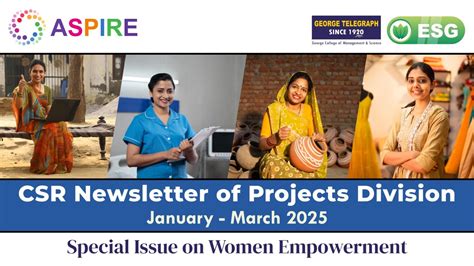 Newsletter Of Csr Projects Division