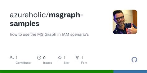 Github Azureholicmsgraph Samples How To Use The Ms Graph In Iam