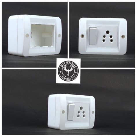 Popular Abs Modular Surface Box Pvc 3 At Rs 26 Piece In Madurai Id