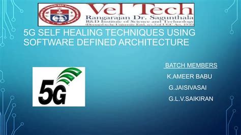 Self Healing Architecture In Sdn Pptx Computer Networking Computing