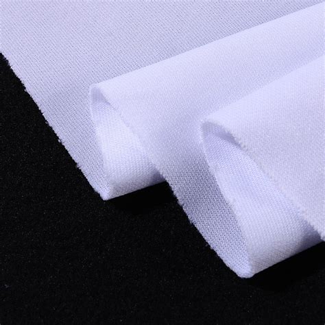 100 Polyester Interlock Dye Sublimation Fabric Polyester Double