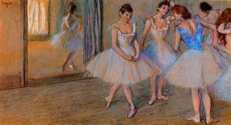 The Rehearsal C 1873 78 By Edgar Degas Artchive