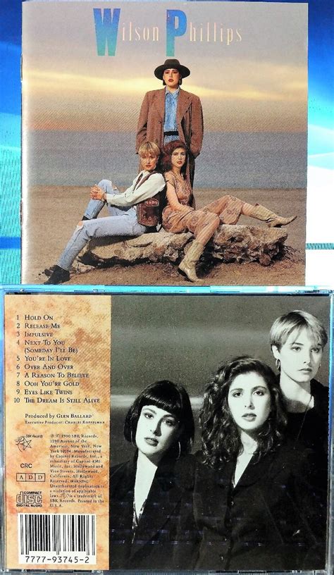 Wilson Phillips Wilson Phillips Cd 1990 Sbk Records Usa Ebay
