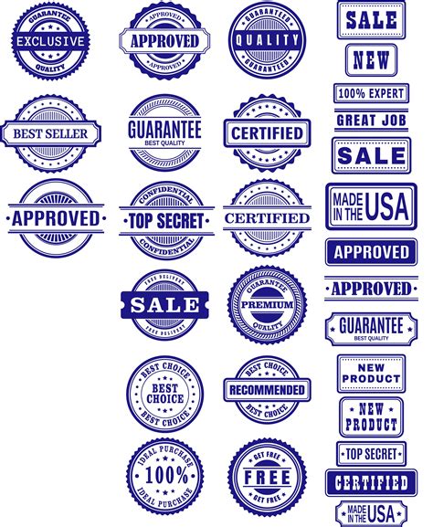 Stamp Svg Stamps Svg Certified Stamp Svg Recommended Stamp Svg Sale
