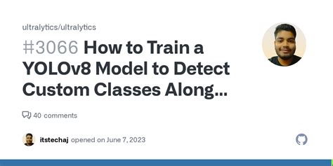 How To Train A Yolov8 Model To Detect Custom Classes Along With Coco Dataset Classes · Issue