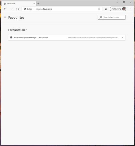 How To Export Favorites To Html File From Microsoft Edge Chromium