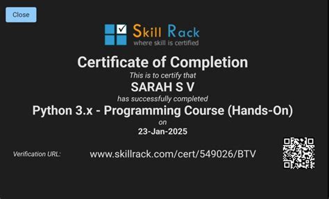 Pythonprogramming Skillrack Sarah S V