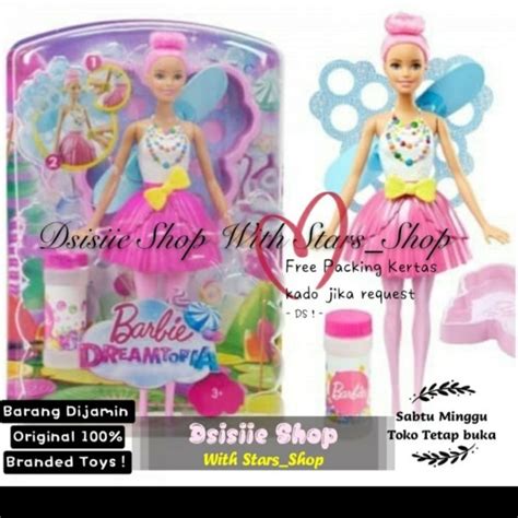 Jual [cod] Barbie Dreamtopia Bubbletastic Fairy Original Boneka Barbie Bubble Terbatas