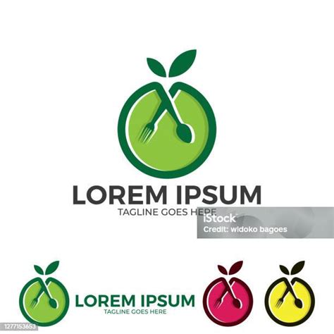 건강한 유기농 에코 채식 주의 식품 아이콘 디자인 벡터 템플릿 농장 과일 컨셉 아이콘에서 신선한 생태 흰색 배경에 격리 개념에 대한 스톡 벡터 아트 및 기타 이미지 Istock