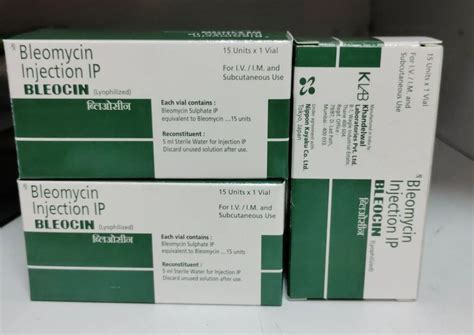 Bleomycin Injection 15 Units At ₹ 520 Vial In Jaipur Id 2856789011212