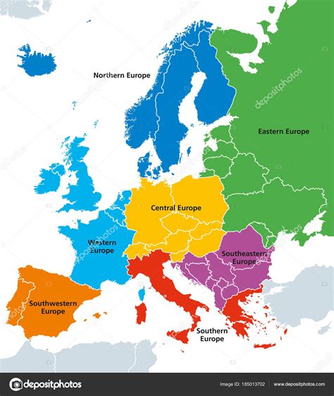 Quais Sao As Quatro Principais Regioes Da Europa Itezedu