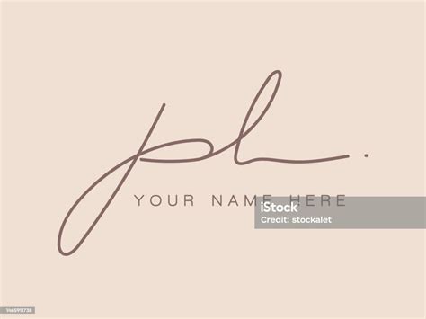 Pl 모노그램 소문자 P 및 문자 L 장식 서명 문자 서예 로고 알파벳 이니셜 모노그램에 대한 스톡 벡터 아트 및 기타 이미지 모노그램 로고 알파벳 P Istock