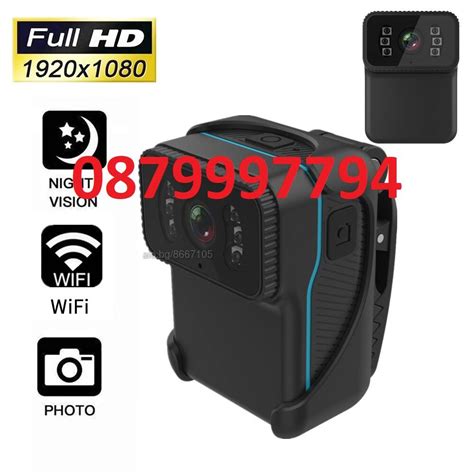 Hd Body Камера Техника за видеонаблюдение и охрана Пловдив Камерата за тяло е подходящ