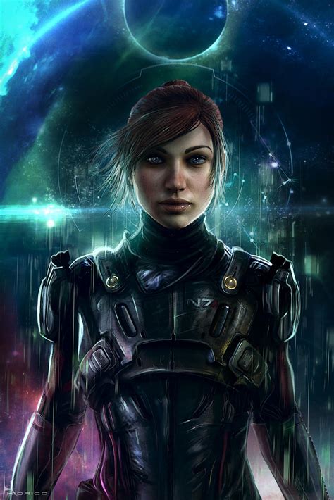 Sara Ryder By Hidrico Rubens R Masseffect