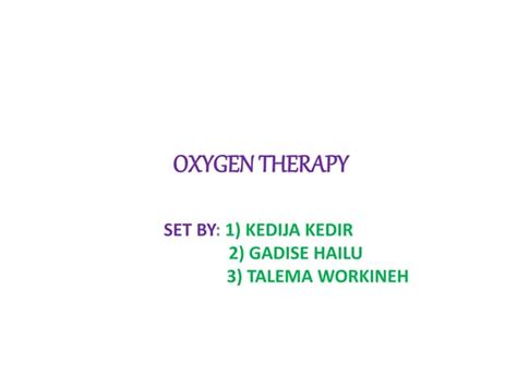 Oxygen Administration Pptx
