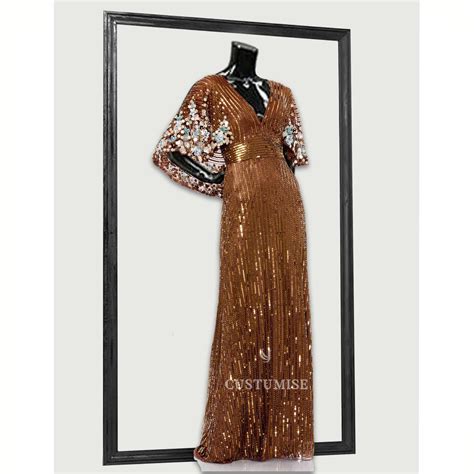 Rust Orange Sequence Gown Custumise Dream Designer Bridal Lehengas