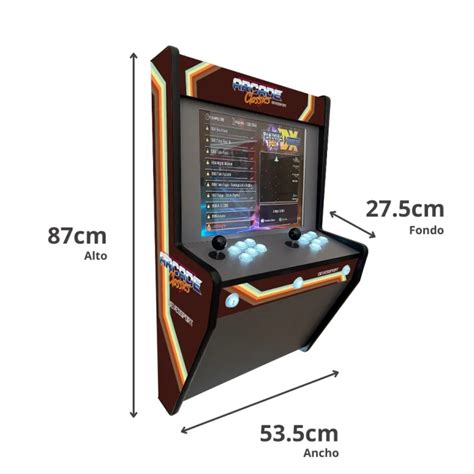 Máquina Recreativa Arcade De Pared “classic” 5000 Juegos Devessport