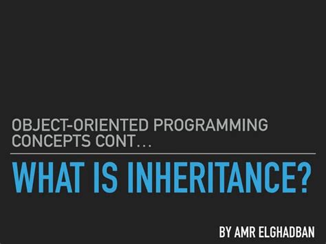 3 Oop Java Inheritance Pdf