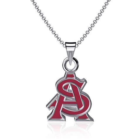 Arizona State Sun Devils Dayna Designs Enamel Small Pendant Necklace
