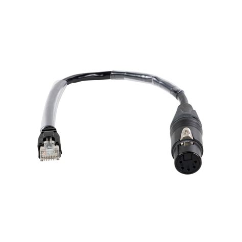 Lex 1 5 Pin Dmx Female To Rj45 Adapter