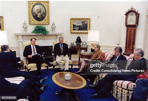 Bill Clinton Oval Office Fotografias E Filmes Do Acervo Getty Images