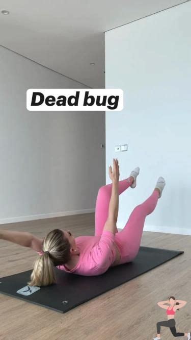 Dead Bug Exercice Musculation Entraînement