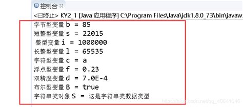 Java实验《声明不同数据类型的变量》分别声明字节型变量b、短整型变量sh、整型变量i、长整型变量l、布尔型变量bl Csdn博客
