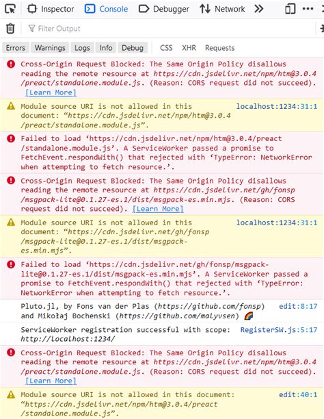 Cors Request Did Not Succeed · Issue 607 · Fonspplutojl · Github