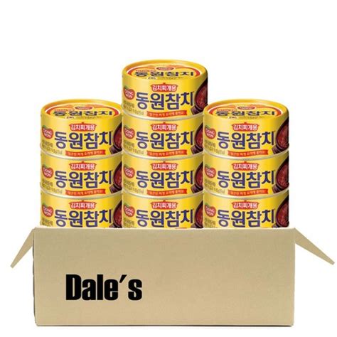 데일즈기획 동원 김치찌개용 참치 10개 100g 가격 변동 추적 그래프 역대가