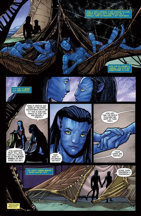 New Avatar Comic Bridges Gap Between Avatar 1 And Way Of Water