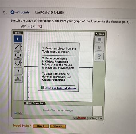 11 1 Points Larpcalc10 16034 Sketch The Graph