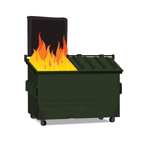 Dumpster Fire By Inkoalawetrust On Deviantart