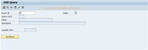 FLQQB SAP Tcode Edit Query Bank Statement