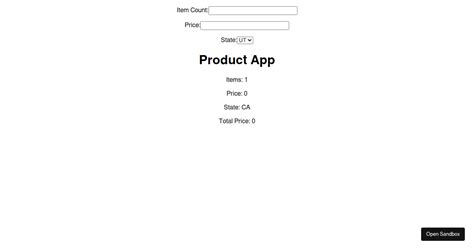 React Jest Examples Codesandbox